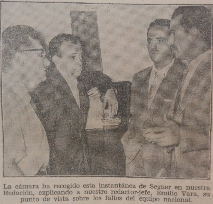 Historia del Real Betis » Entrevista José Seguer 1957